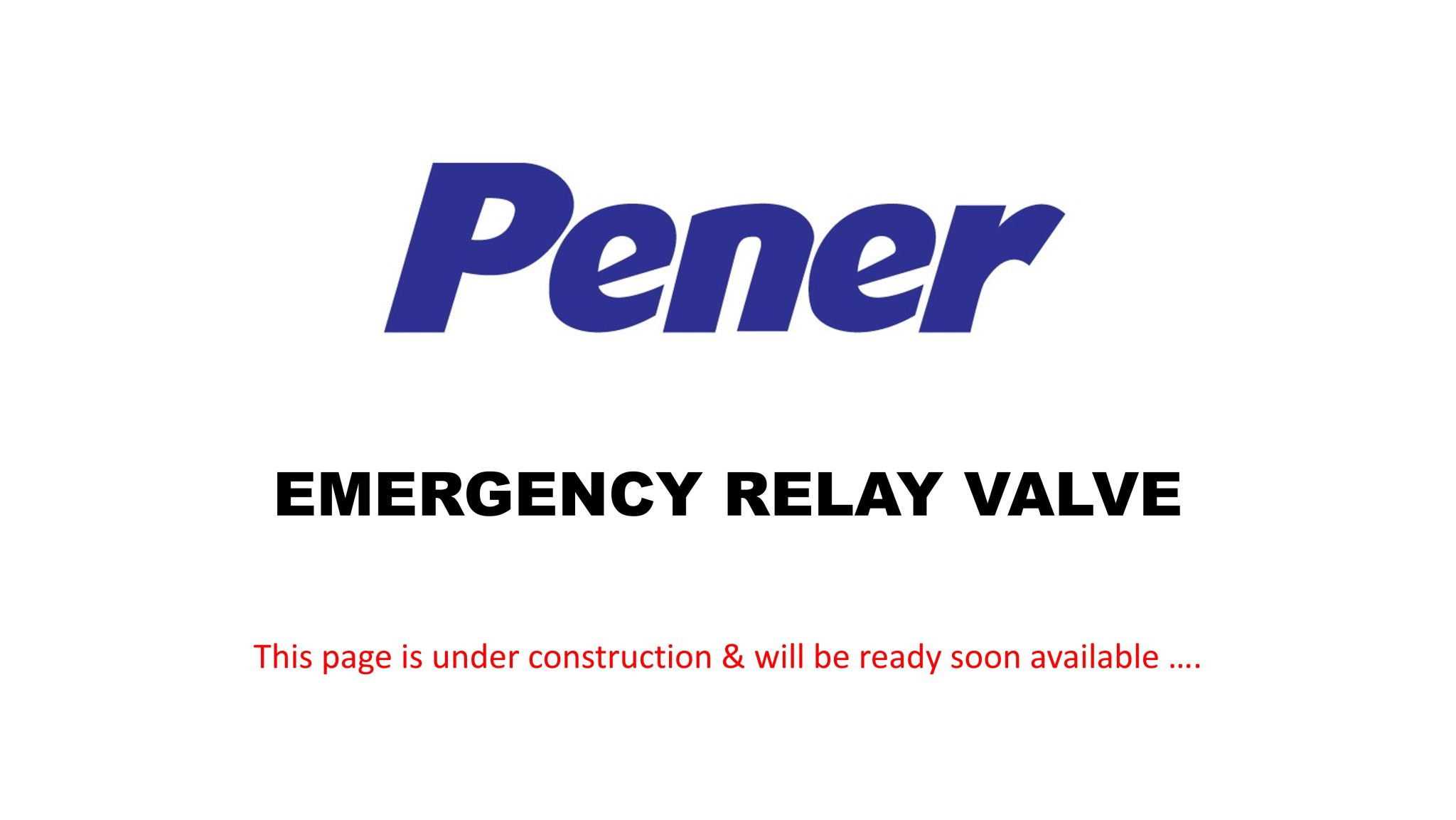 Our Brand – PENER – Emergency Relay Valve – ARMADA AUTO PARTS GROUP BHD ...