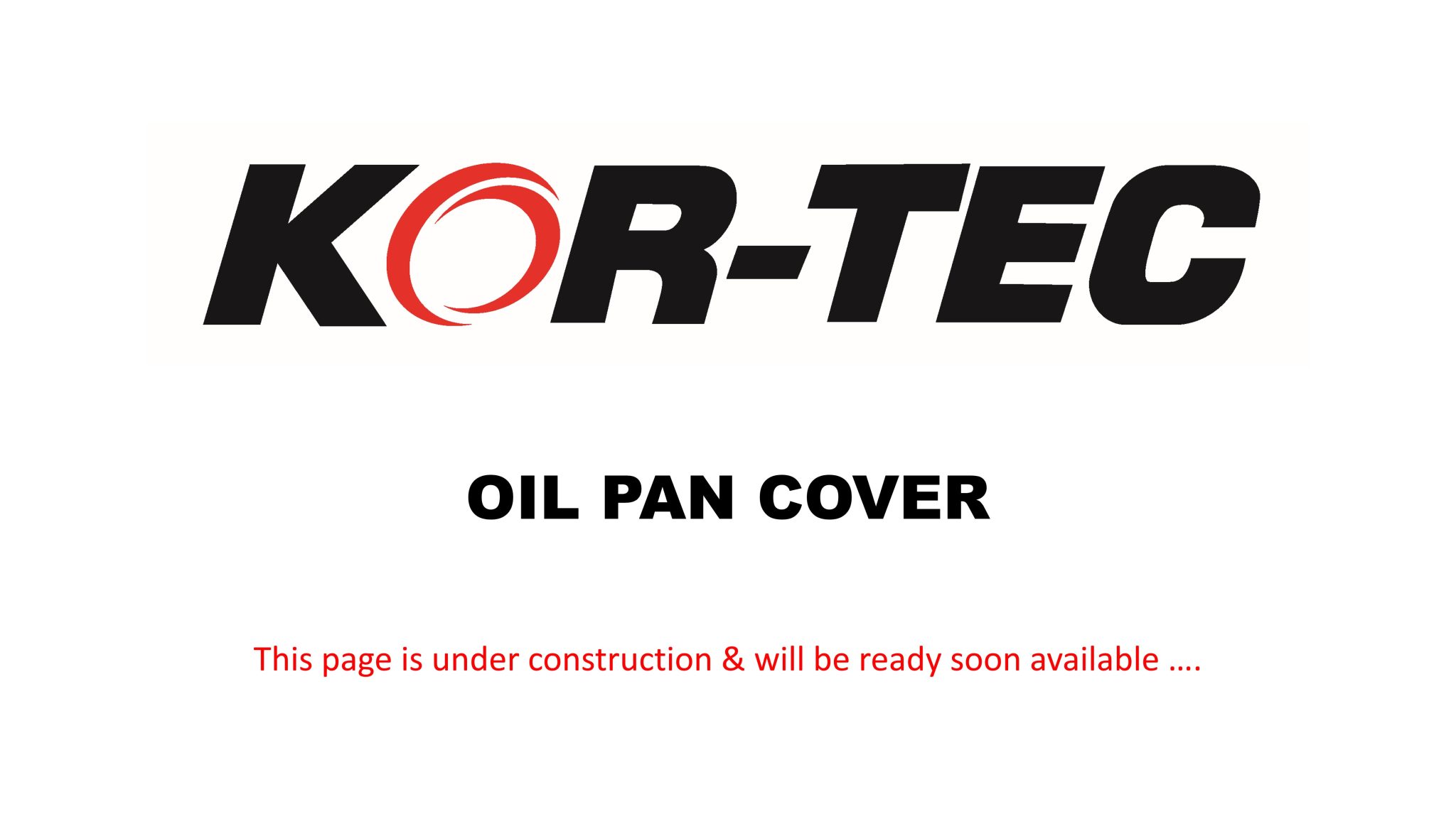 Our Brand – KOR-TEC – Oil Pan Cover – ARMADA AUTO PARTS GROUP BHD 宏舰集团