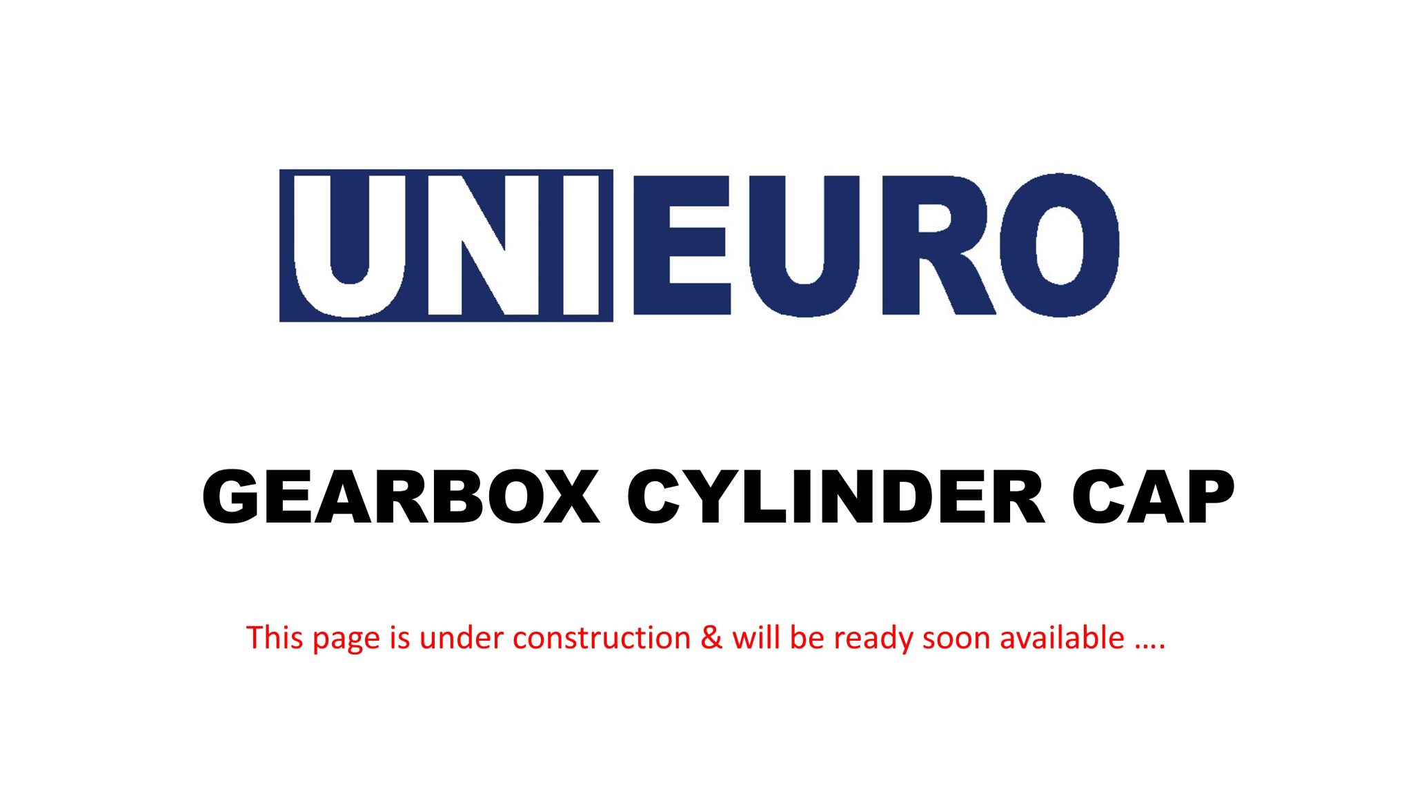 Our Brand – UNIEURO – Gearbox Cylinder Cap – ARMADA AUTO PARTS GROUP ...